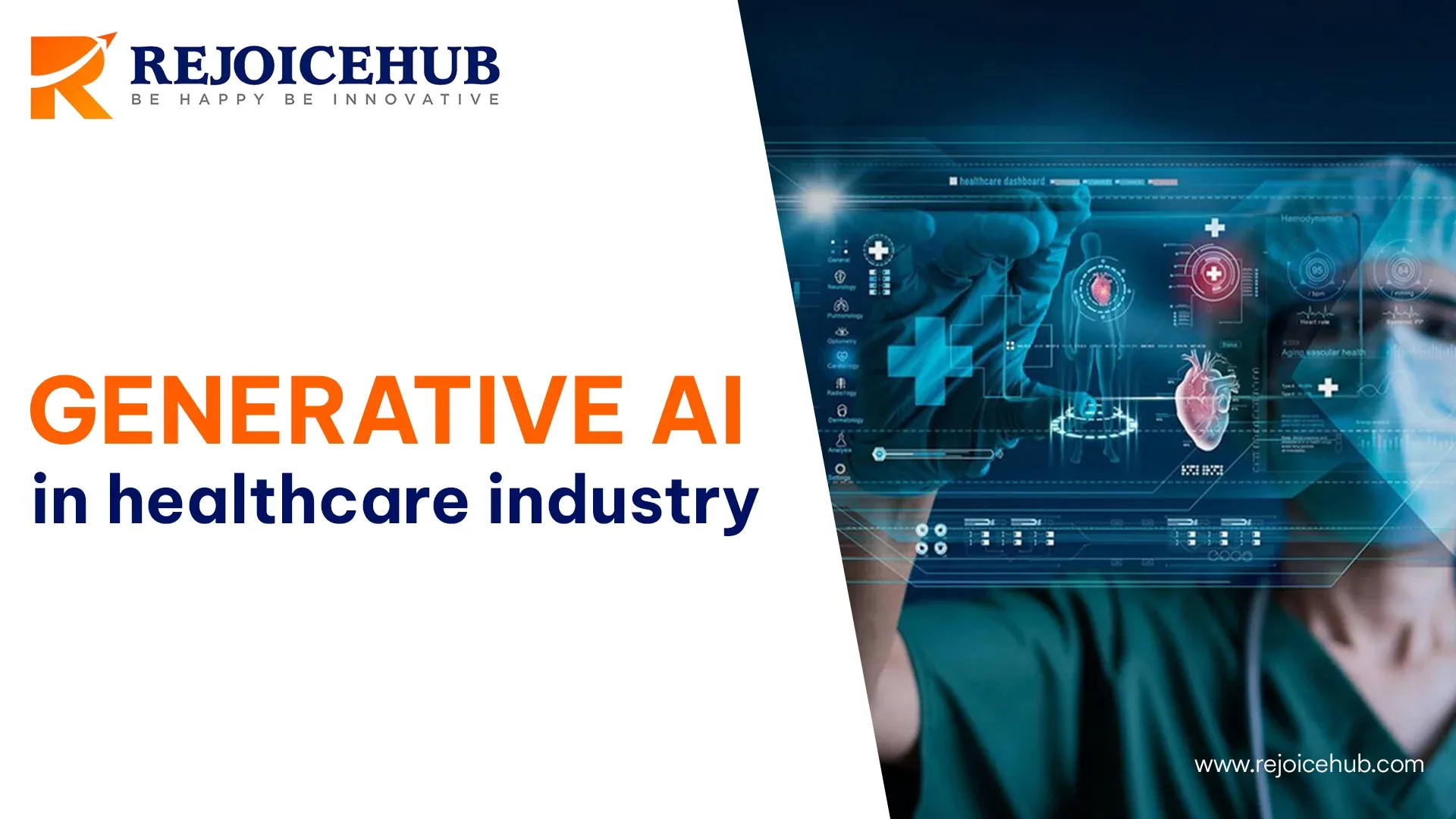 Generative AI in healthcare: Benefits Use cases and More